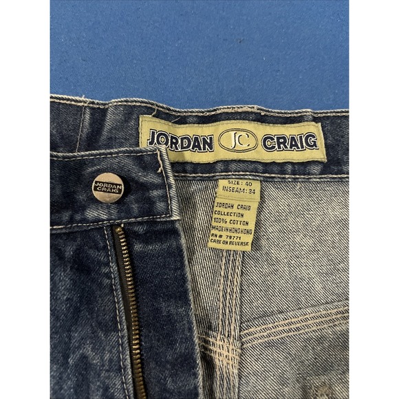 Jordan Craig | Jeans | Vtg Jordan Craig Cargo Jeans Mens 4x34 Blue Acid ...